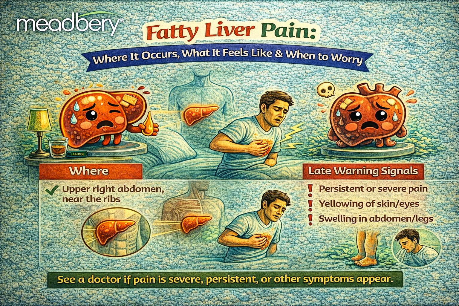 Fatty Liver Pain: Where It Occurs, What It Feels Like & When to Worry ...