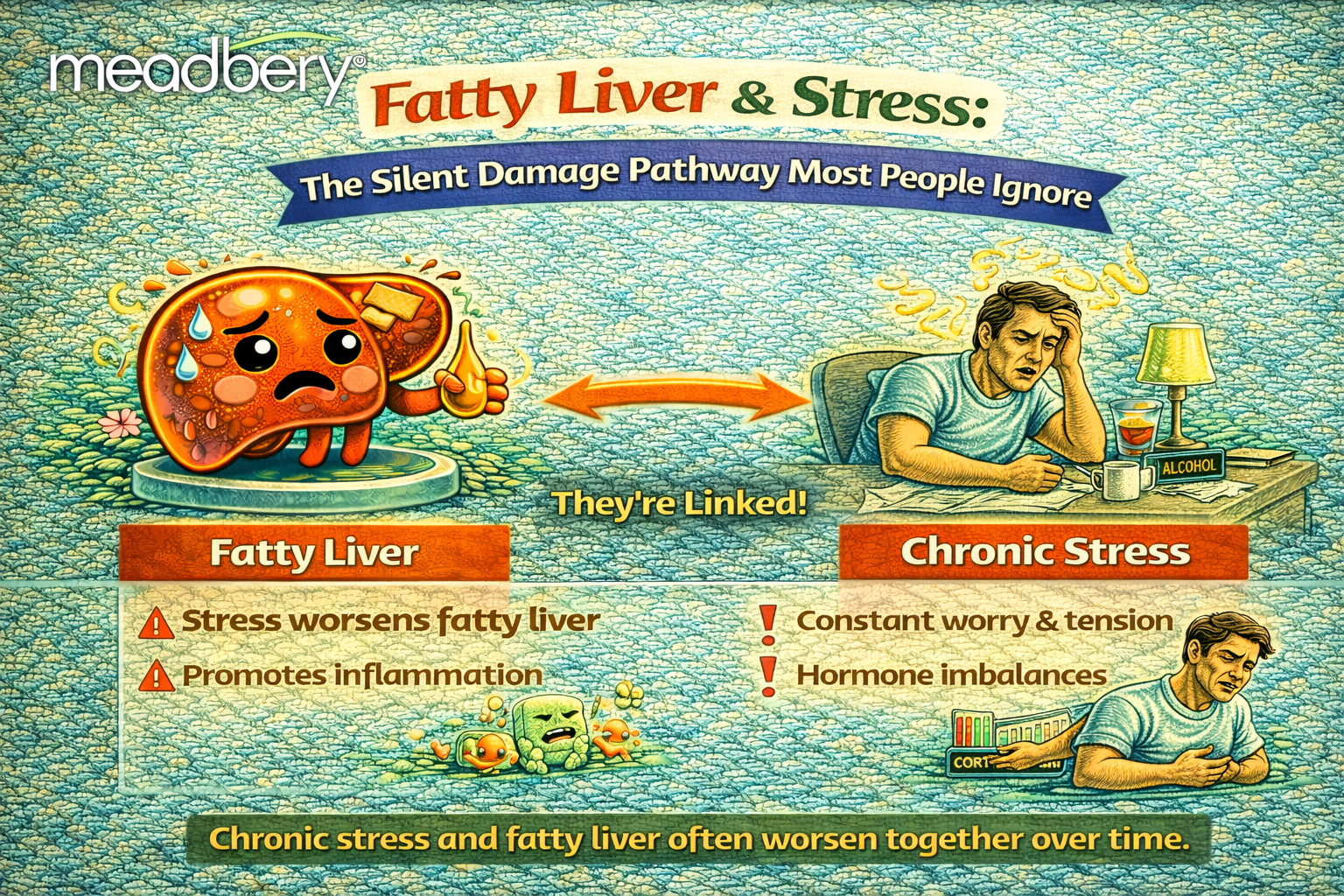 Fatty Liver & Stress: The Silent Damage Pathway Most People Ignore ...